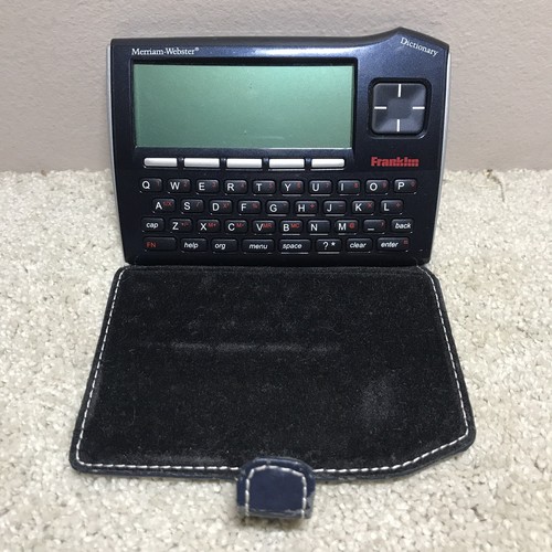 Franklin Dictionary Spell Check MWD-1510 Translator 5 Language (See ...