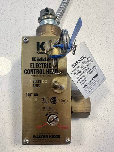Kidde Fenwal 890181 Electric Control Head WK-890181-000 - CO2 Clean ...