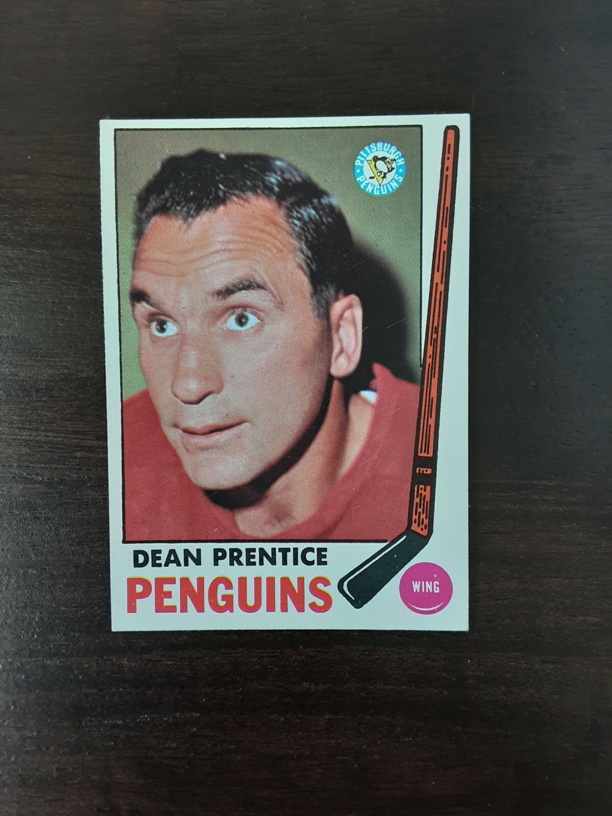 1969 Topps Hockey Dean Prentice Pittsburgh Penguins #115 Excellent | eBay