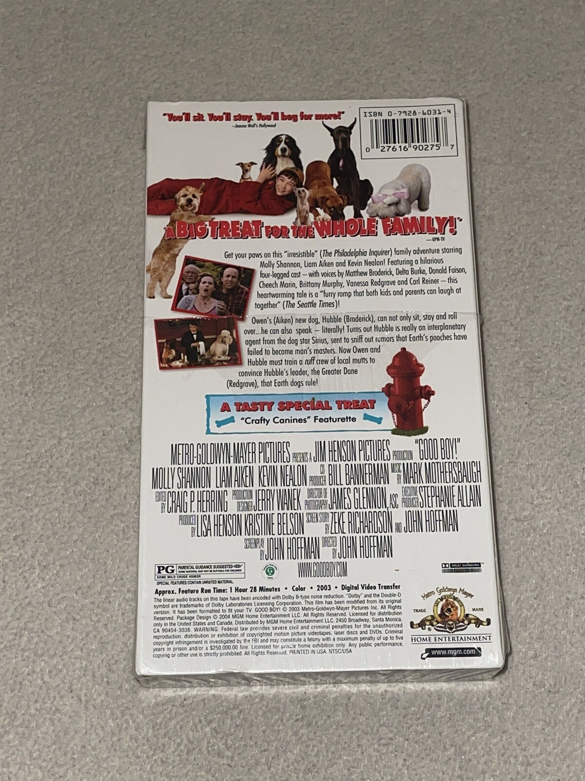 Good Boy (VHS, 2004, Bonus Featurette) for sale online | eBay