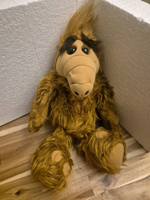 Vintage 1986 Alf Soft Plush Toy 18" by Alien Productions. Excellent ...