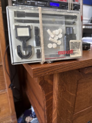 Maxwell Cassette Player Cleaning Kit with Cleaning Brush | eBay