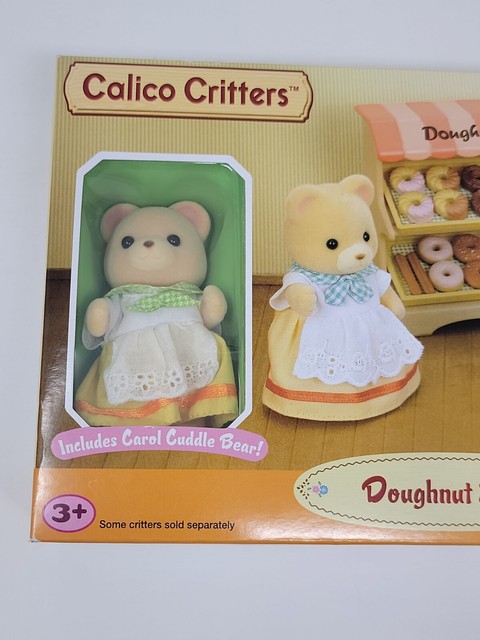 Calico Critters Doughnut W/ Carol Cuddle Bear CC1725 for sale online | eBay