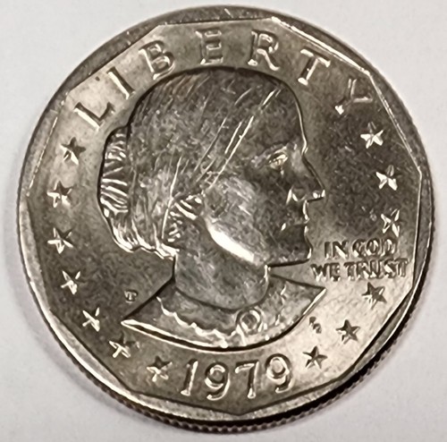 1979 Susan B Anthony Liberty FG - Frank Gasparro ONE DOLLAR U.S. Coin ...