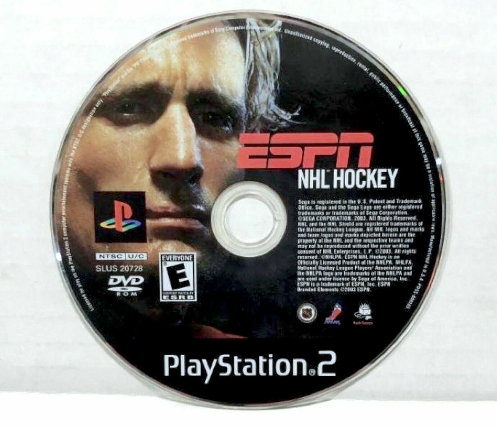 ESPN NHL Hockey PS2 Sony Playstation Sports Video Game DISC ONLY ice ...
