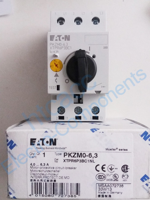 EATON PKZM0-1.6 2.5 4 6.3 10 12 16 25 32 PKZMO Motor Protective Circuit ...
