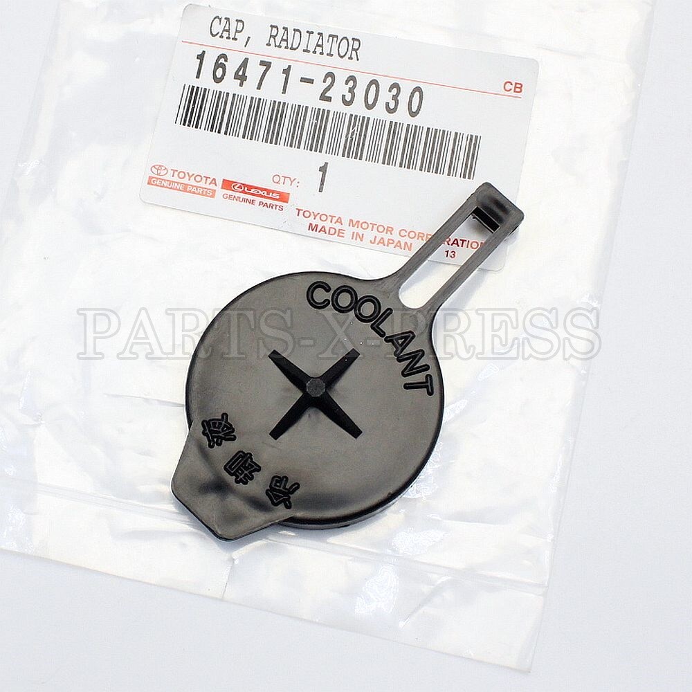 GENUINE OEM TOYOTA YARIS SCION XA COOLANT RESERVOIR CAP 16471-23030 / ...