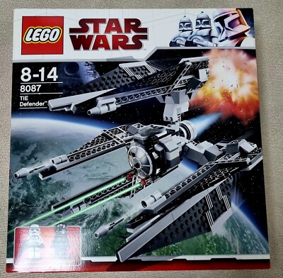 Lego Star Wars 8087 TIE Defender Retired Set New Factory Sealed ...