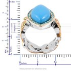 BLUE HOWLITE RING 6 #size6rings #size6 #bluehowliterings #rings #ring # ...