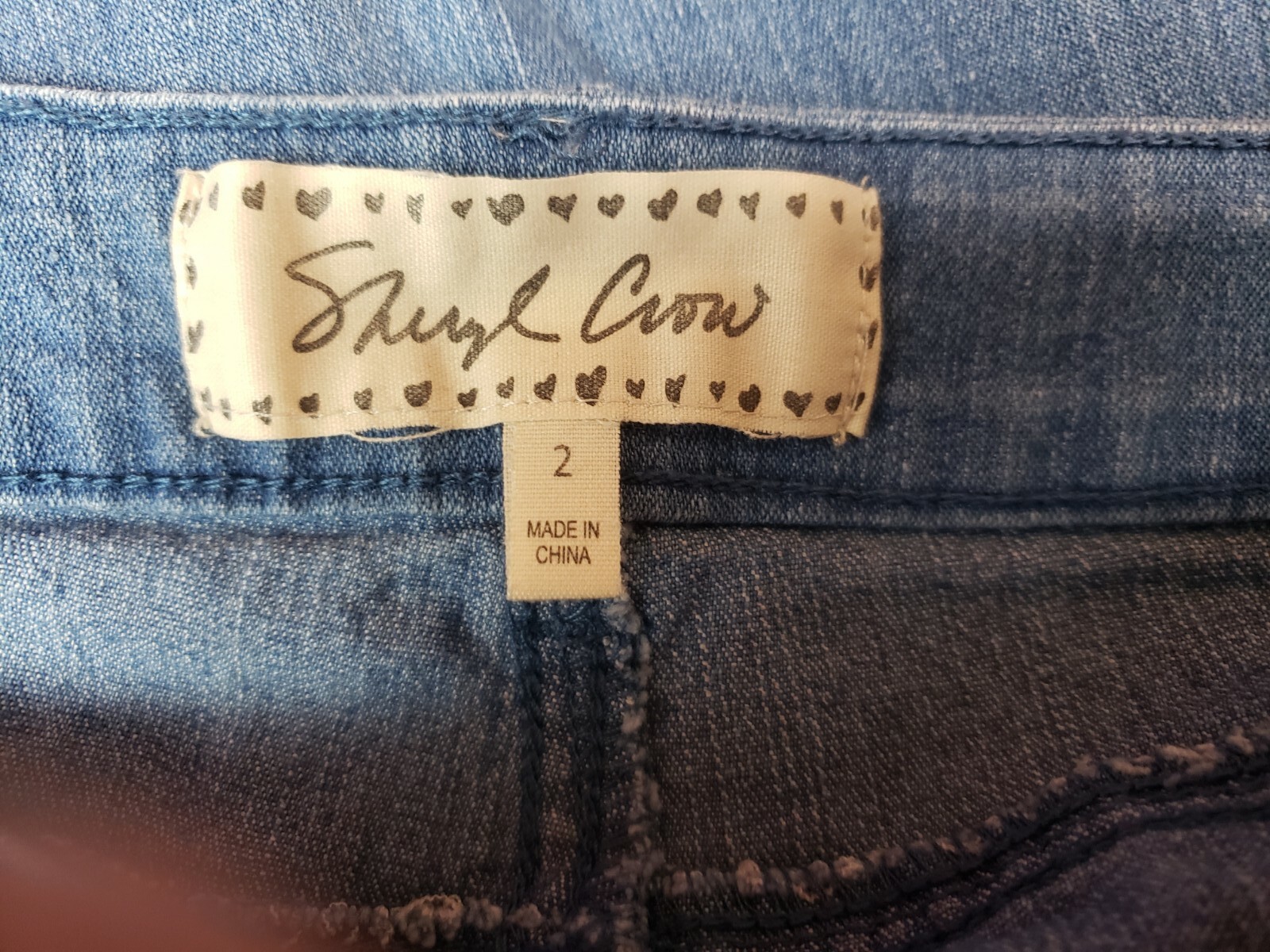 Sheryl Crow Tassel Embroidered Flare Jeans INDIGO Siz… - Gem