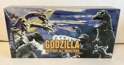 NEW Mezco Toyz 18070 Godzilla: Destroy All Monsters 5 Points XL Round 1 ...