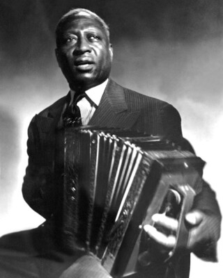 Famous Singer Folk LEAD BELLY with a melodeon 8x10 Photo Print ...