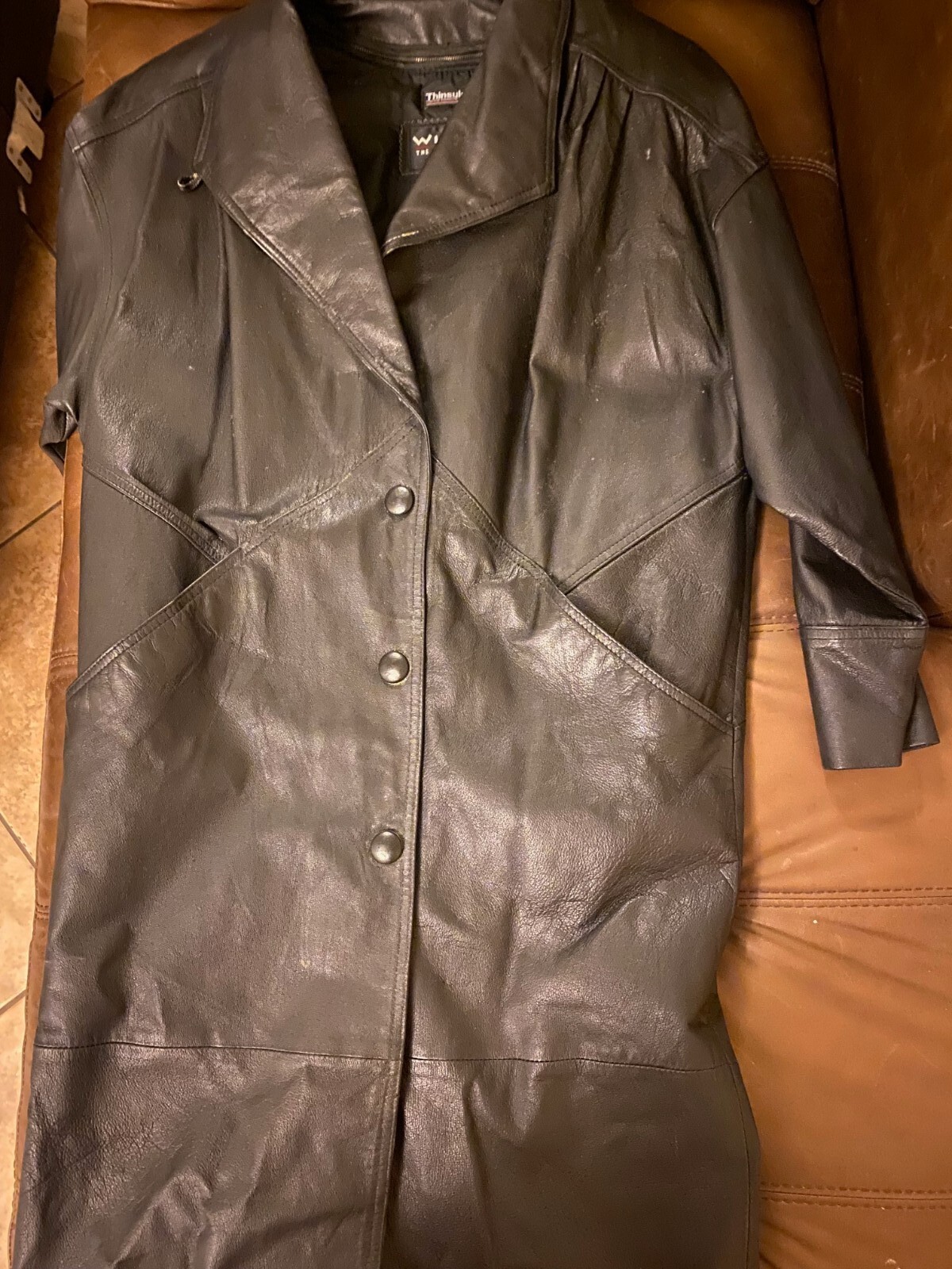 Wilsons Leather Coat - Gem