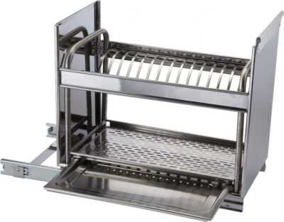 Scolapiatti Estraibile in Acciaio 47 x 25 cm Elletipi LI610/41 Bridge ...