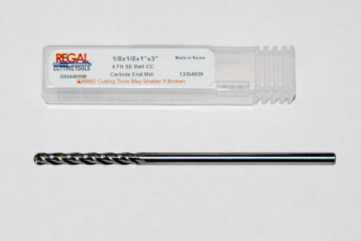 1/8 X 1/8 X 1 X 3 4FL SE BALL CC CARBIDE END MILL (E-1-11-2-3) | eBay