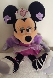 Disney 20" Minnie Mouse Purple Dress Jacket Stuffed Plush Toy Doll | eBay