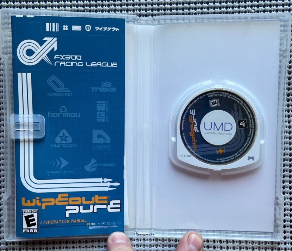 Wipeout Pure (Sony PSP, 2005) - CIB! Disc Good! 711719679059 | eBay