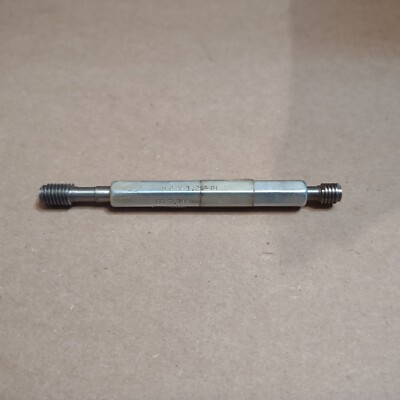 M8 X 1.25 4H METRIC THREAD PLUG GAGE 8.0 GO NO GO P.D.'S = 7.188 & 7. ...