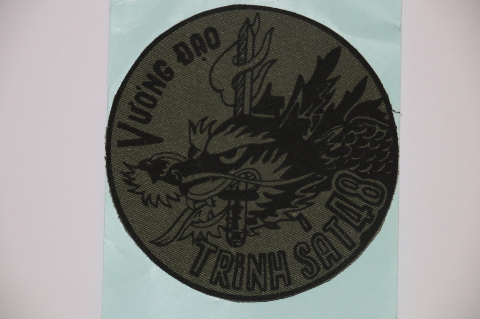 SOUTH VIETNAMESE ARVN RANGER / SPECIAL FORCES PRINTED CLOTH PATCH BADGE ...