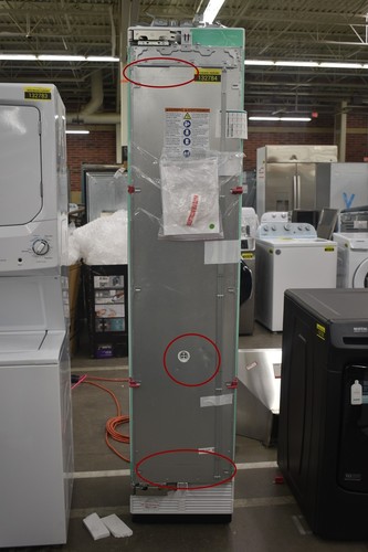 Thermador T18IF905SP 18" Stainless Built-In RH Column Freezer NOB ...