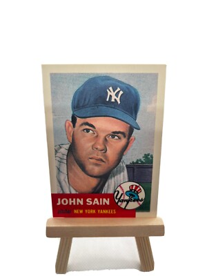 1953 Topps - John Sain #119 | eBay