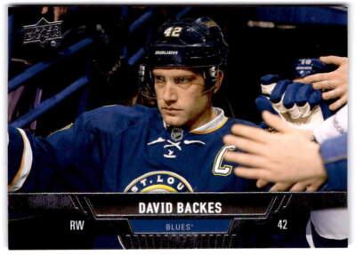 2013-14 Upper Deck #126 David Backes | eBay