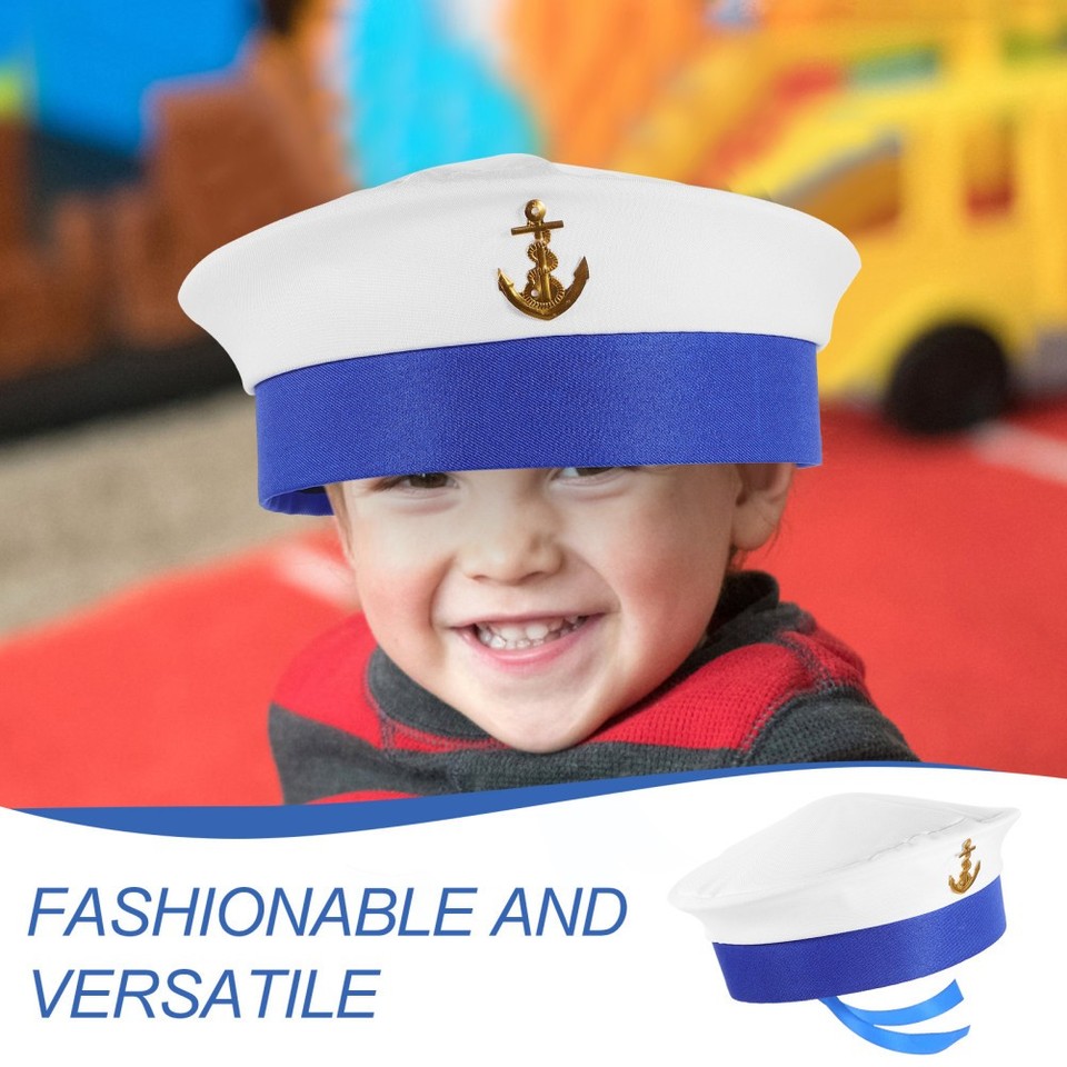 Decorative Sailor Hat Cosplay Hat Costume Party Sailor Hat Party ...