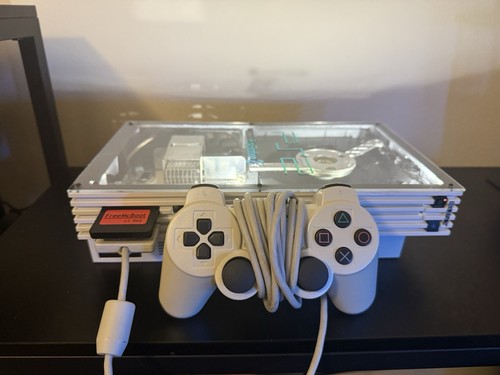 Custom WhiteClear Top PS2 + 1TB HDD | eBay
