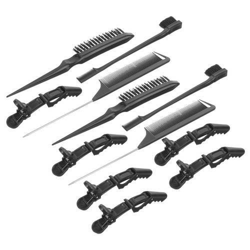 1 Set Rat Tail Combs Salon Tail Comb Edges Brush Hair Styling Combs ...