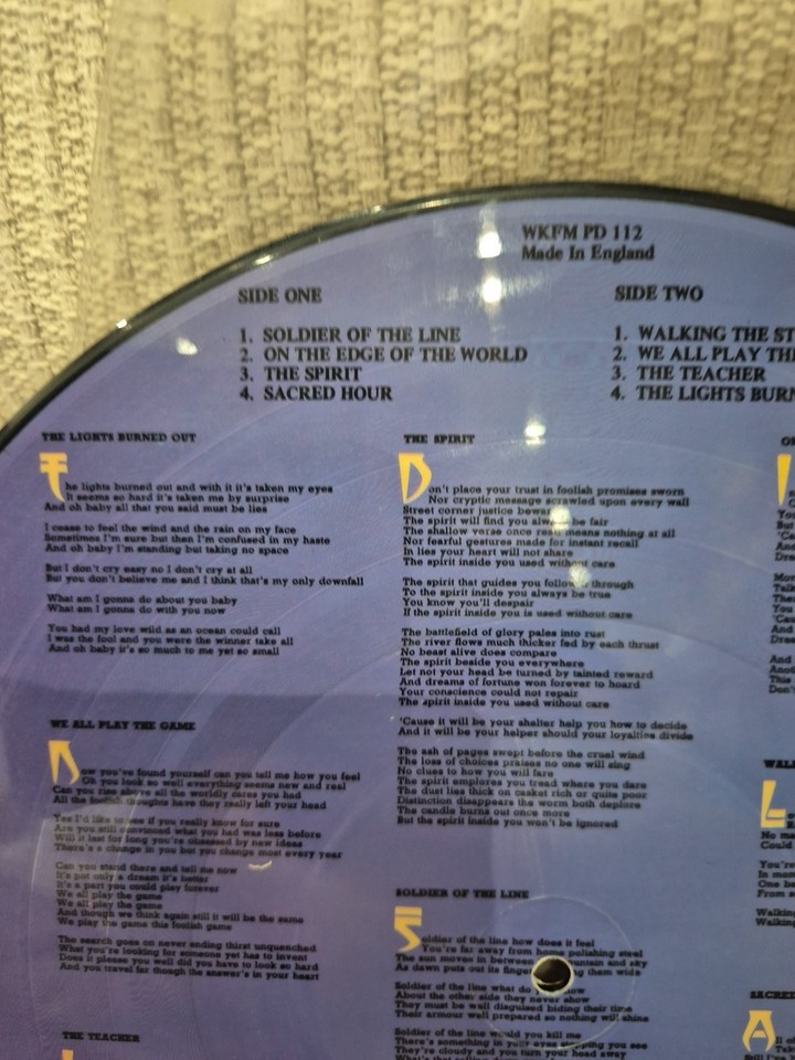 Magnum-Chase The Dragon Picture Disc 1982 RARE! WKFMPD112 Rock Prog Lp ...