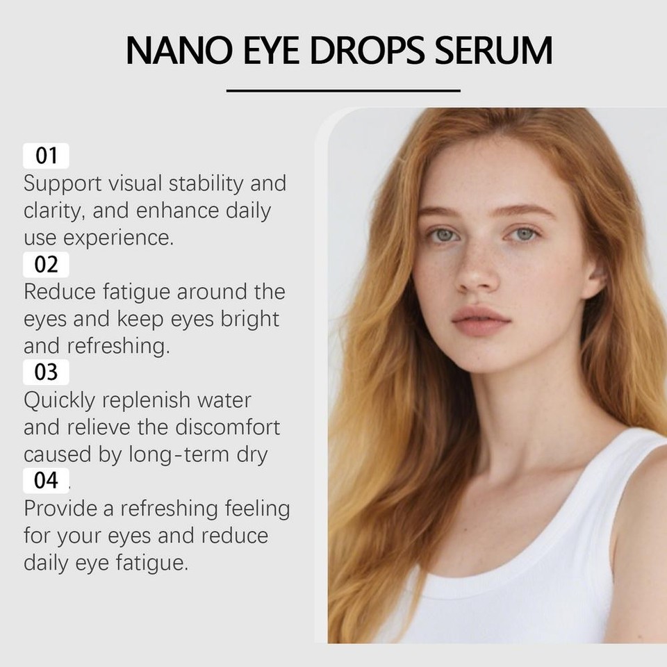 Eye Drops Relieves Eyes Discomfort Blurred Eyes Sore Eye Care Itchy ...