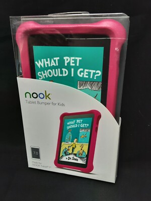 NEW NOOK TABLET 7" PINK Foam Tablet Bumper for Kids! - Barnes & Noble ...