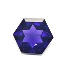 TANZANITE Hexagon CUT Shape Loose Gemstone 6 mm To 12 mm Sizes Facet ...