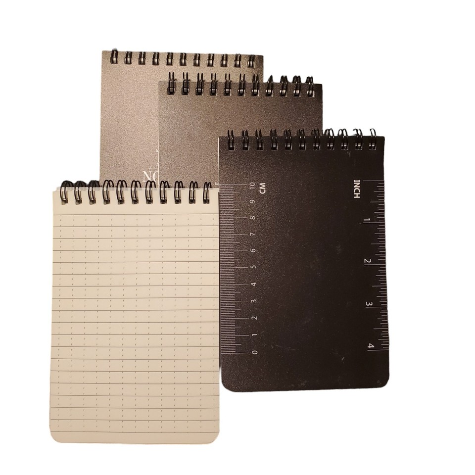 All-Weather Memo Paper Notepad w/ Cover Waterproof Write in the Rain ...