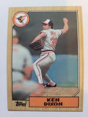 1987 TOPPS KEN DIXON #528 NM | eBay