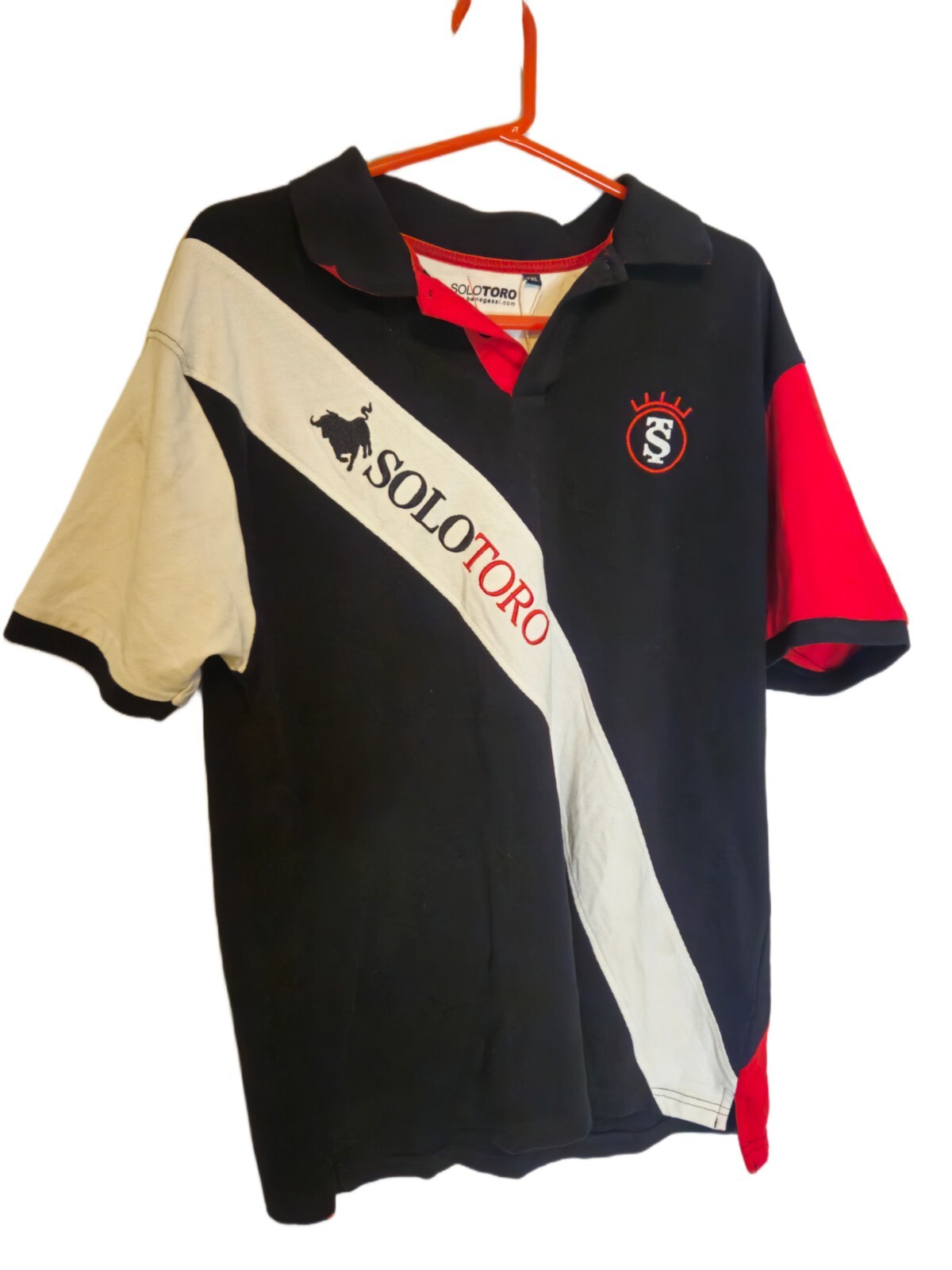 Benegassi Solo Toro shirt polo cotton white Spain Espana Size XXL | eBay