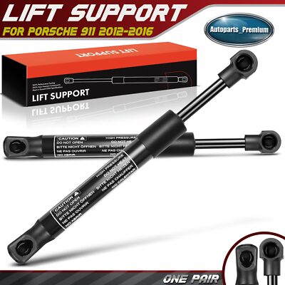 2x Rear Engine Lid Lift Supports Shocks Struts for Porsche 911 12-15 ...