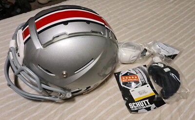 Schutt F7 VTD Adult Football Helmet Ohio State LARGE | eBay