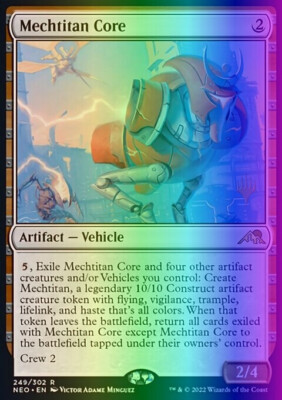 MTG Mechtitan Core (249p/154) Kamigawa Neon Dynasty Promos LP FOIL | eBay