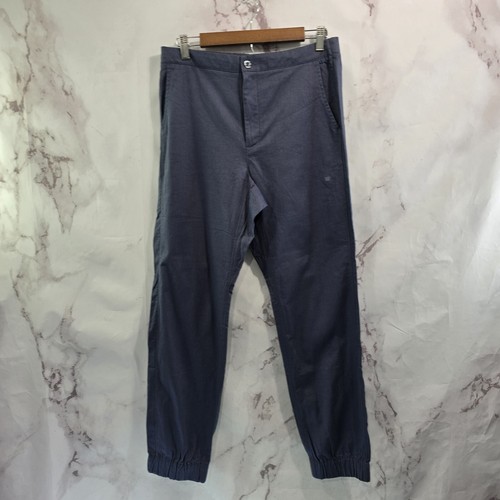 Mack Weldon Pants Mens Medium X 30 Blue Chino Joggers Drawstring Pull ...