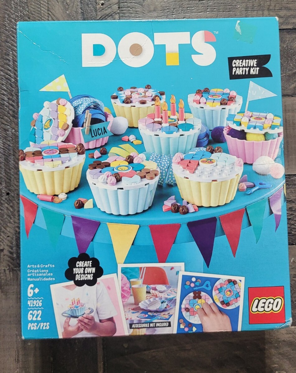 LEGO DOTS Creative Party Kit 41926 DIY Craft Decorations Kit (622 ...