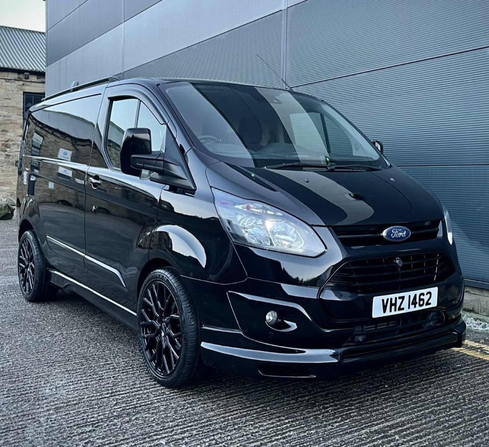 NOW SOLD - 2017 (17) Ford Transit Custom 270 Trend TDCI 130 SWB BLACK ...