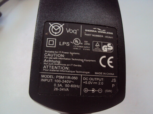 ORIGINAL Sierra Wireless Voq Professional Phone A11 3 PIN CHARGER | eBay