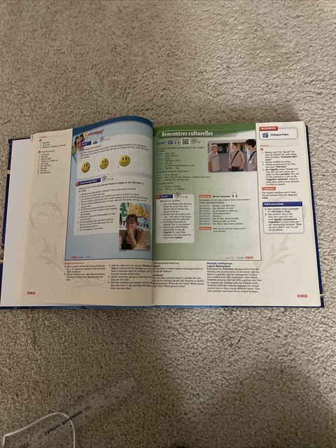 Tes Branche French Te Level 1 Annotated Teachers Edition ATE T'es for ...