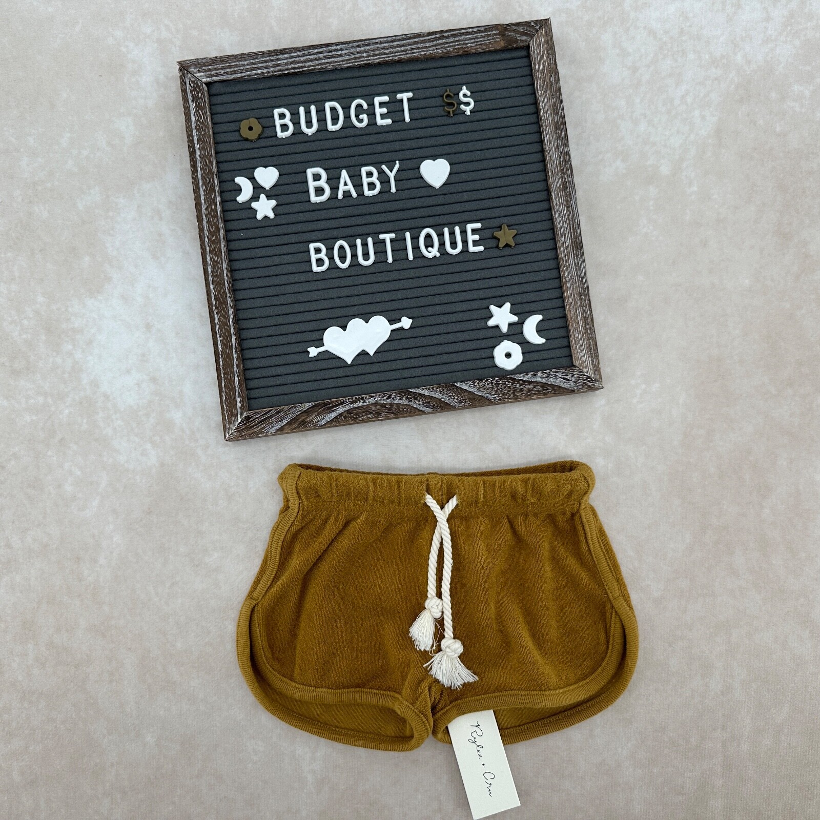 NWT RYLEE + CRU Terry Track Shorts Size 3-6 Months | eBay