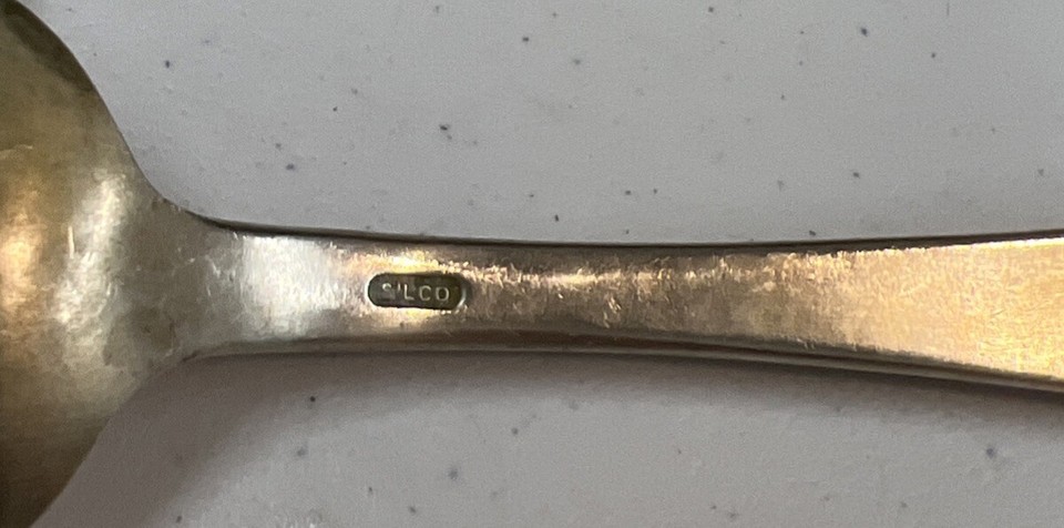 U.S. Military Army WW2 Silver Plate Mess Serving Table Spoon Silco | eBay