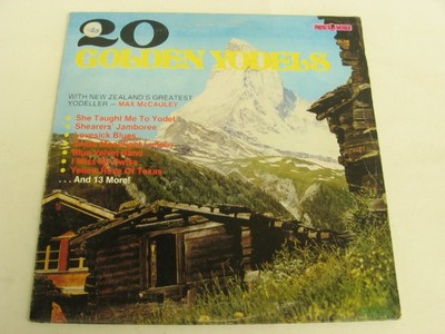 MAX McCauley - 20 GOLDEN YODELS - NEW ZEALAND - RARE NZ LP | eBay Australia