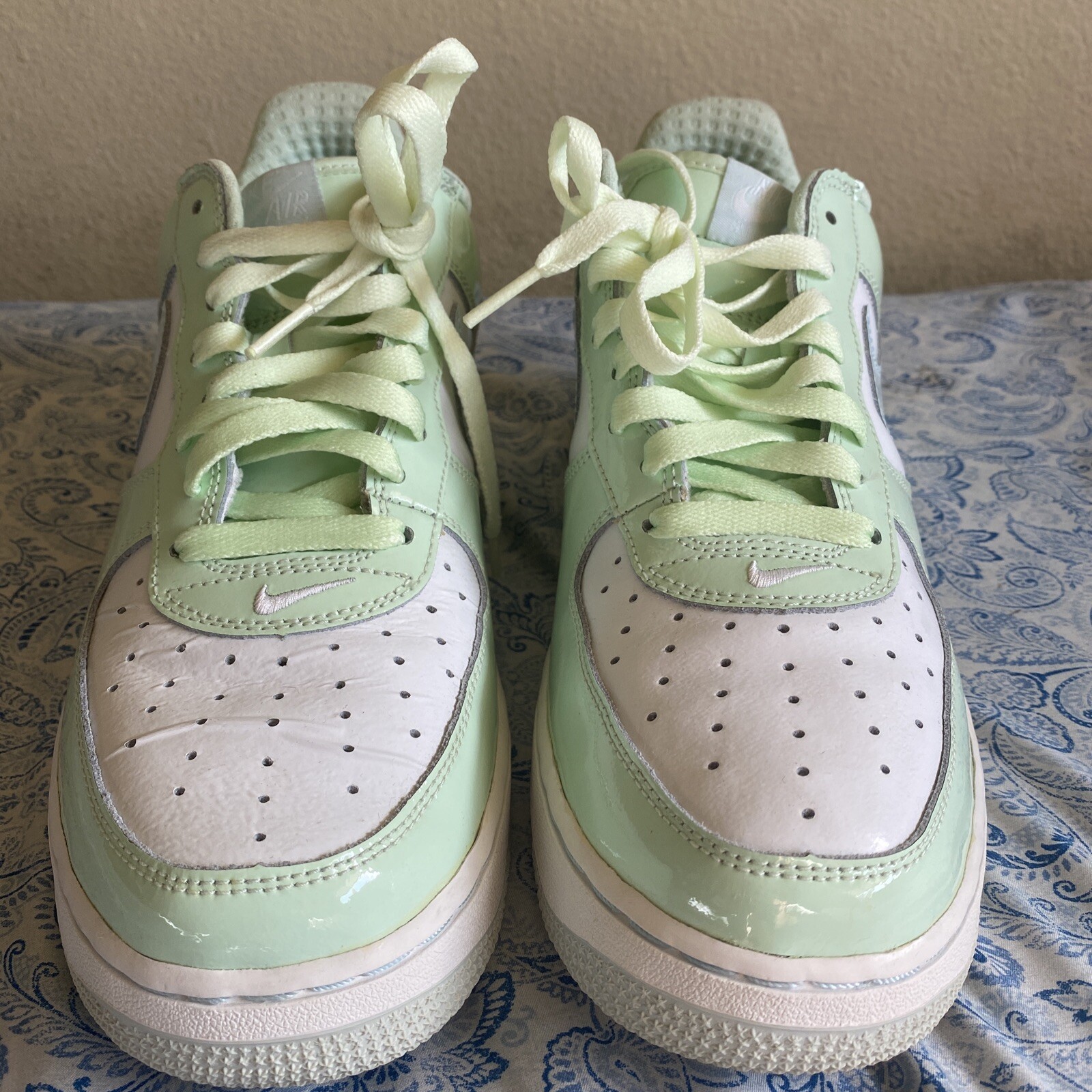 Nike Wmns Air Force 1 Premium White Mint - 309439-141… - Gem