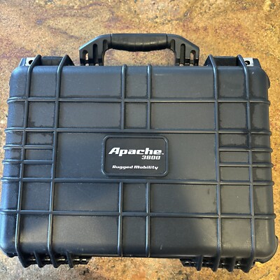 Apache 3800 Rugged Mobility Protective Hard Case 15x11x7 Water Proof ...