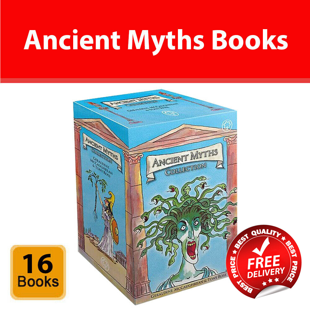 Ancient Myths Collection 16 Books Box Set by Geraldine McCaughrean ...